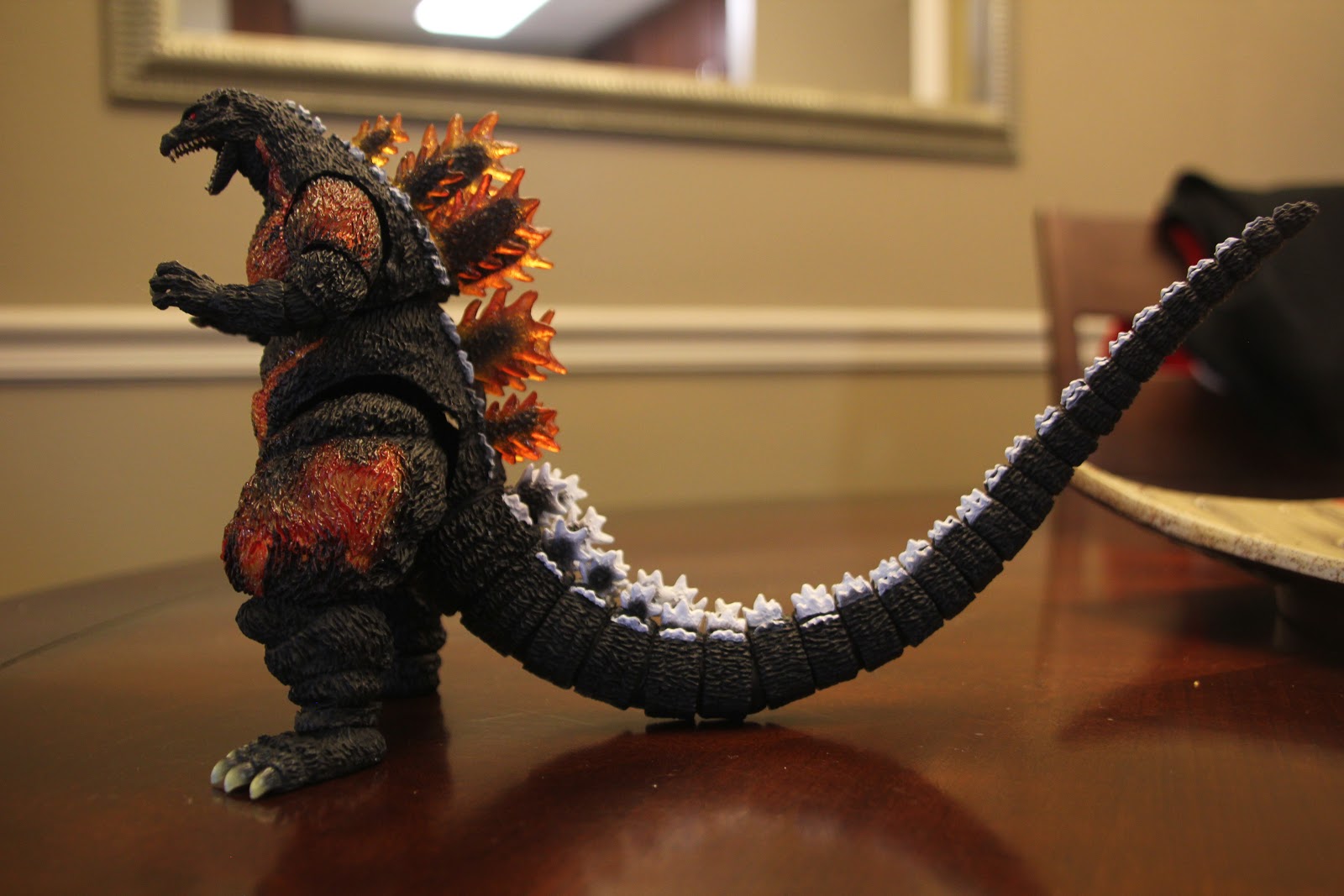 The Kaiju Planet: Kaiju Toy Review - S.H.MonsterArts Godzilla (1995)