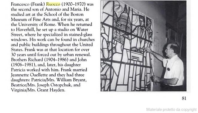 Ruocco tribù: RUOCCO a d Haverhill. - Massachusetts USA