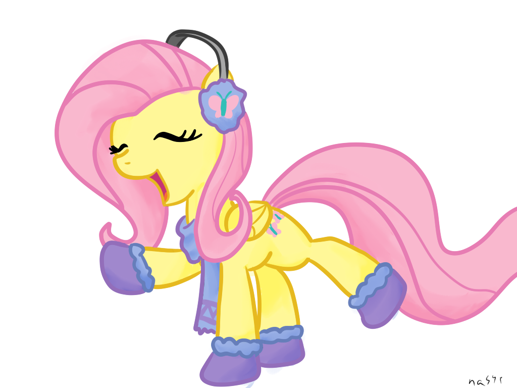 Equestria Daily - MLP Stuff!: Keep Calm and Flutter On Getglue Sticker