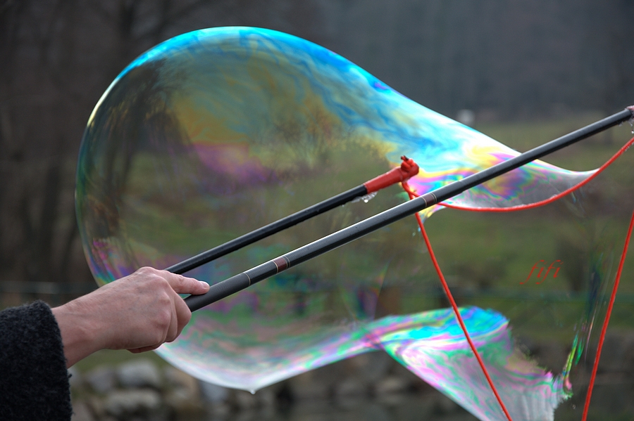 Au fil...: "bulle, envole-toi..."