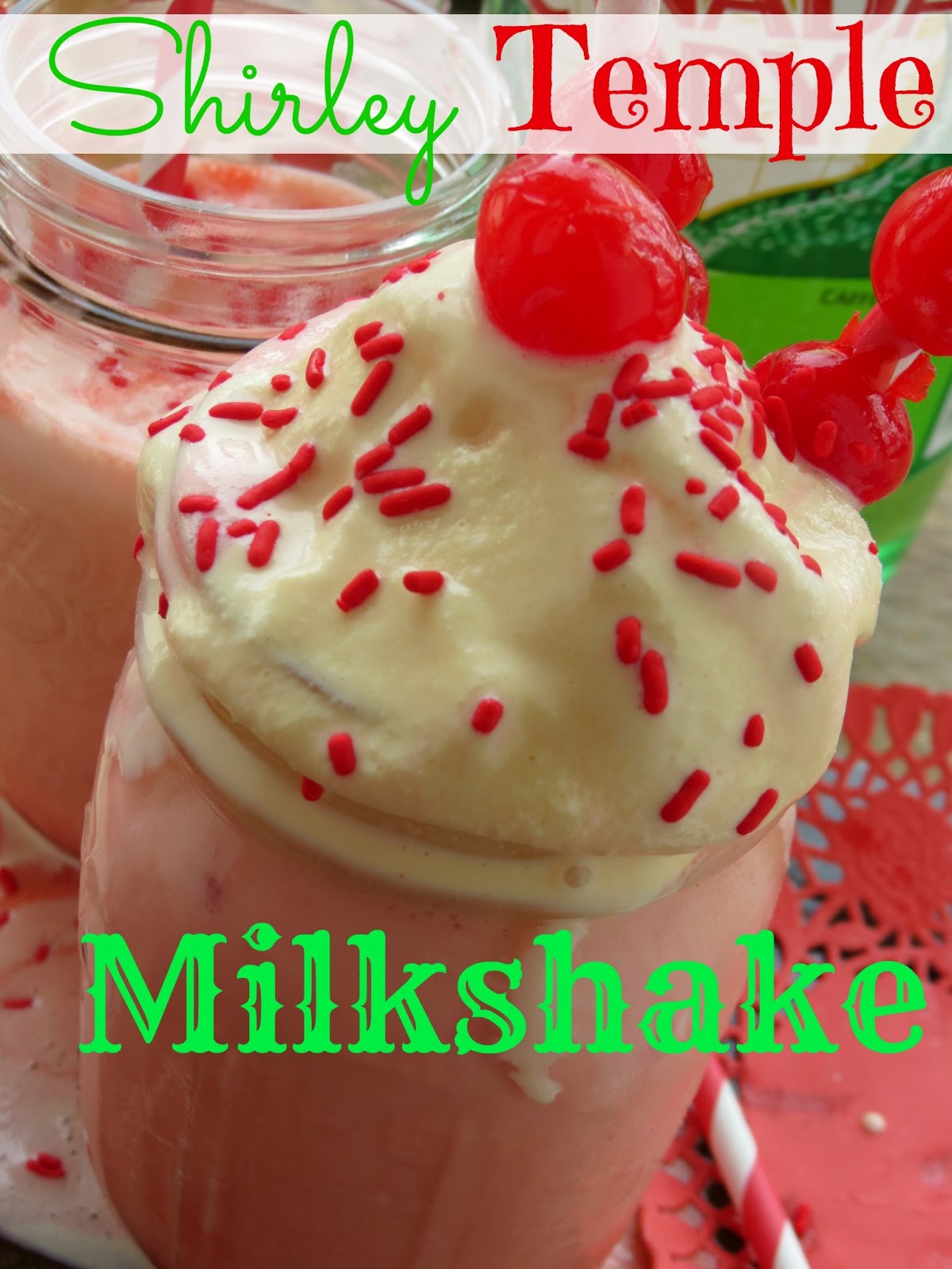 chica chocolatina: Shirley Temple Milkshake