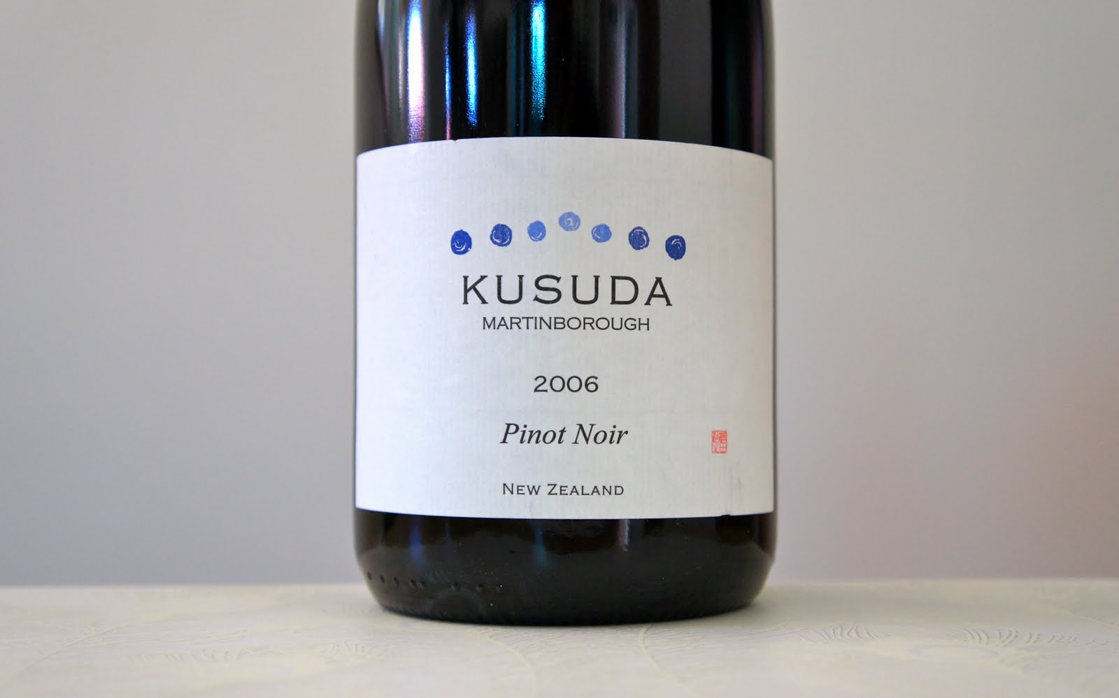 Wino sapien: Kusuda Pinot noir 2006