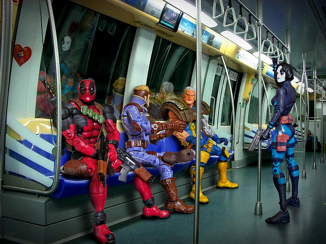 Creative Toy Photography: Marvel Action Figures Toy Photography