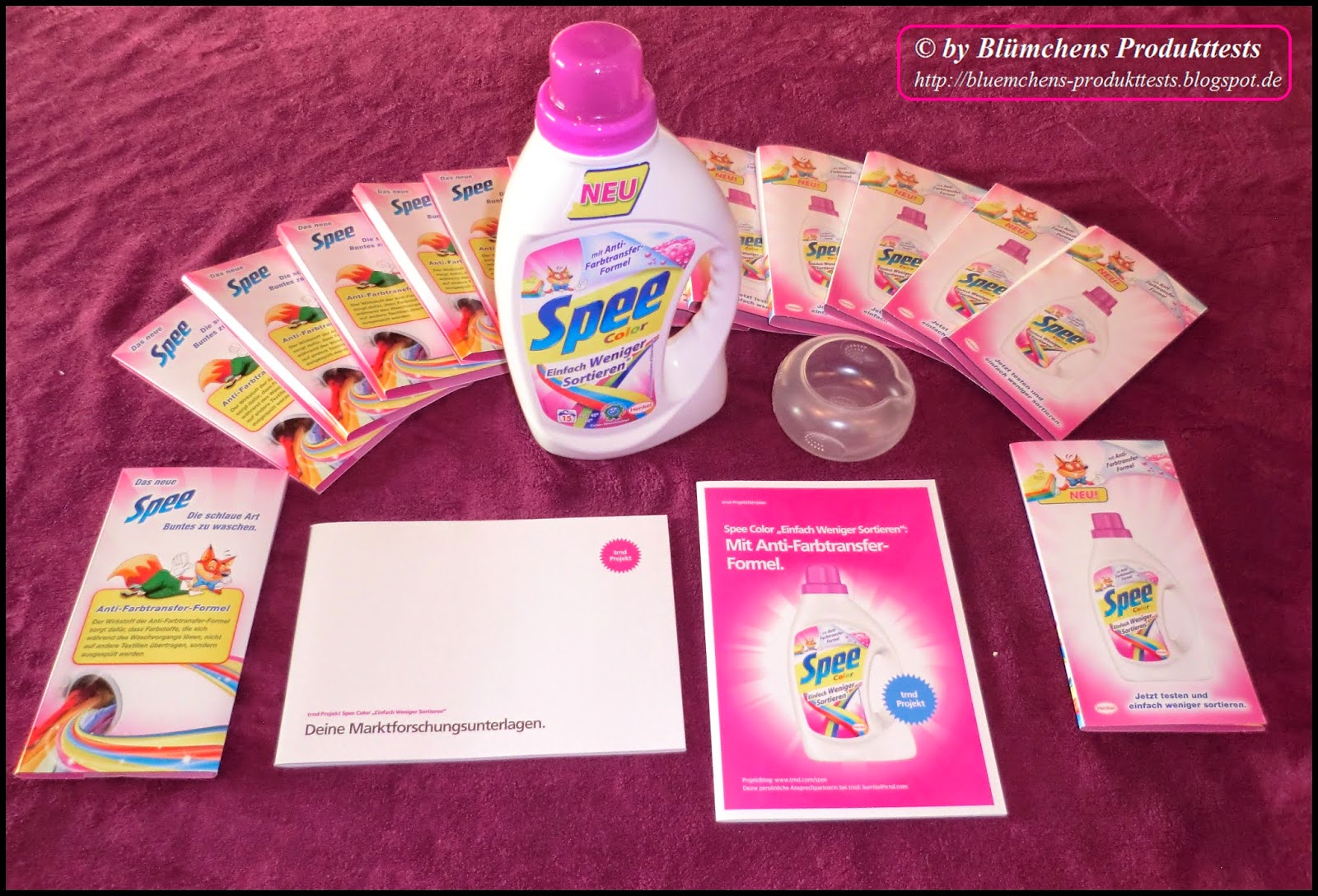 Blümchens Produkttests: Spee Color "Einfach Weniger Sortieren"