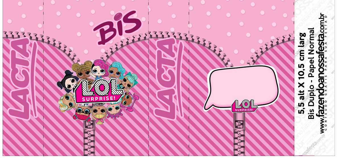 LOL Surprise: Free Printable Candy Bar Labels. - Oh My Fiesta! in english