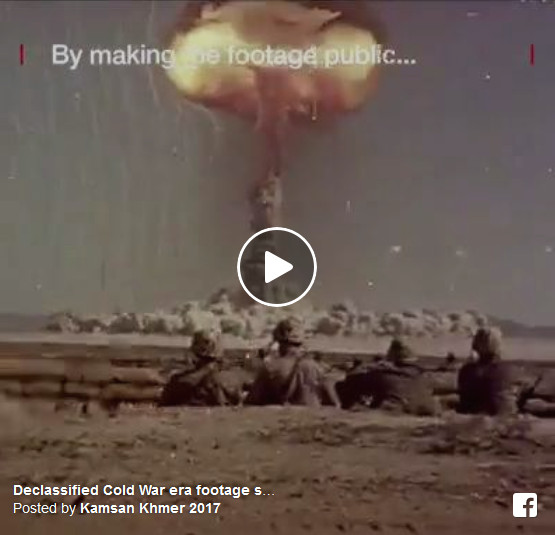 Declassified Cold War era footage shows the US government testing ...