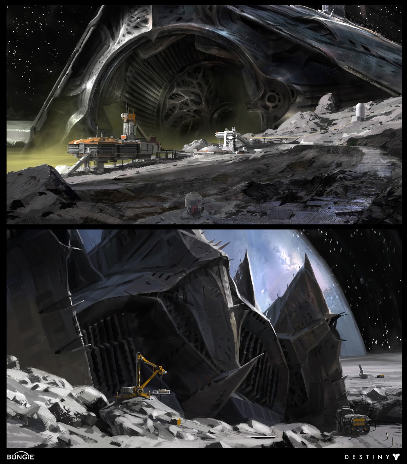 dorje: Destiny: Hive Moon Sketches