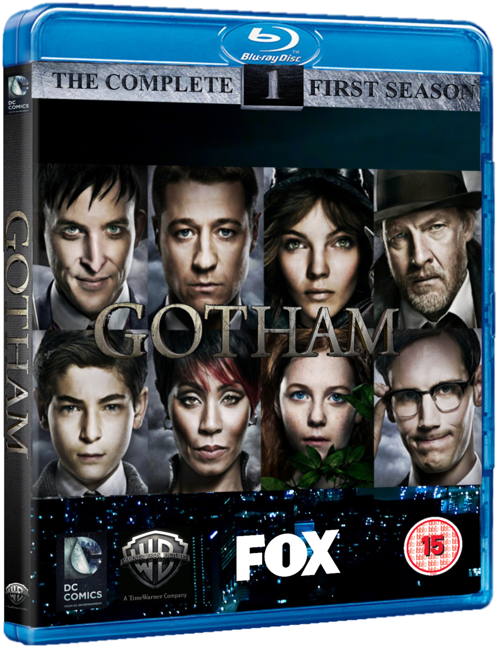 My Blu Ray Covers: Gotham 1st Season Blu Ray Cover