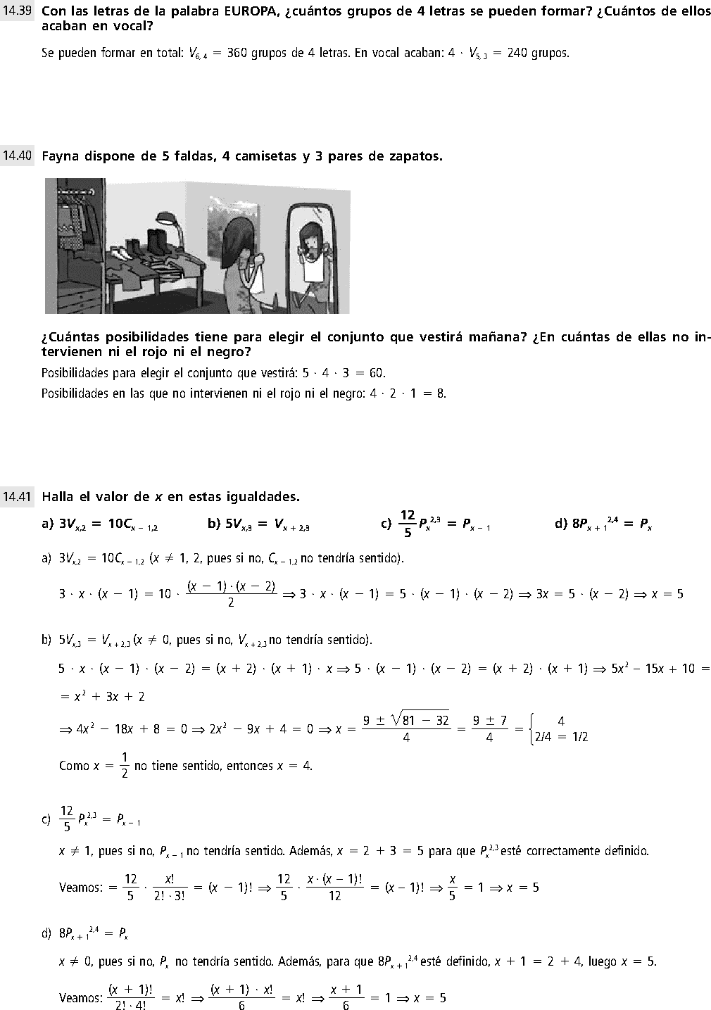 COMBINATORIA EJERCICIOS RESUELTOS PDF