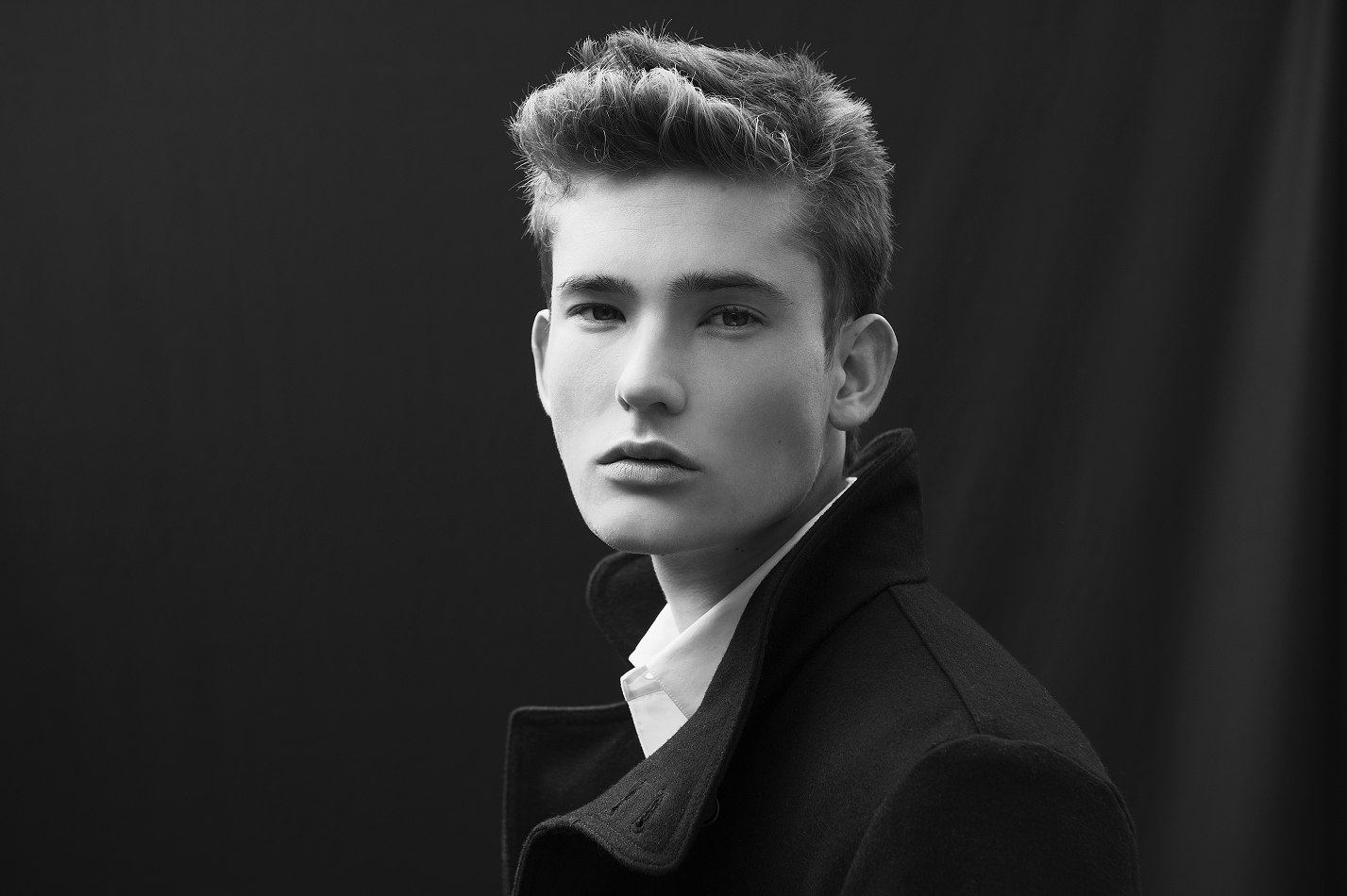 Male Model Otaku: [Newface] Felix Riess: Spring/Summer 2014 【London ...