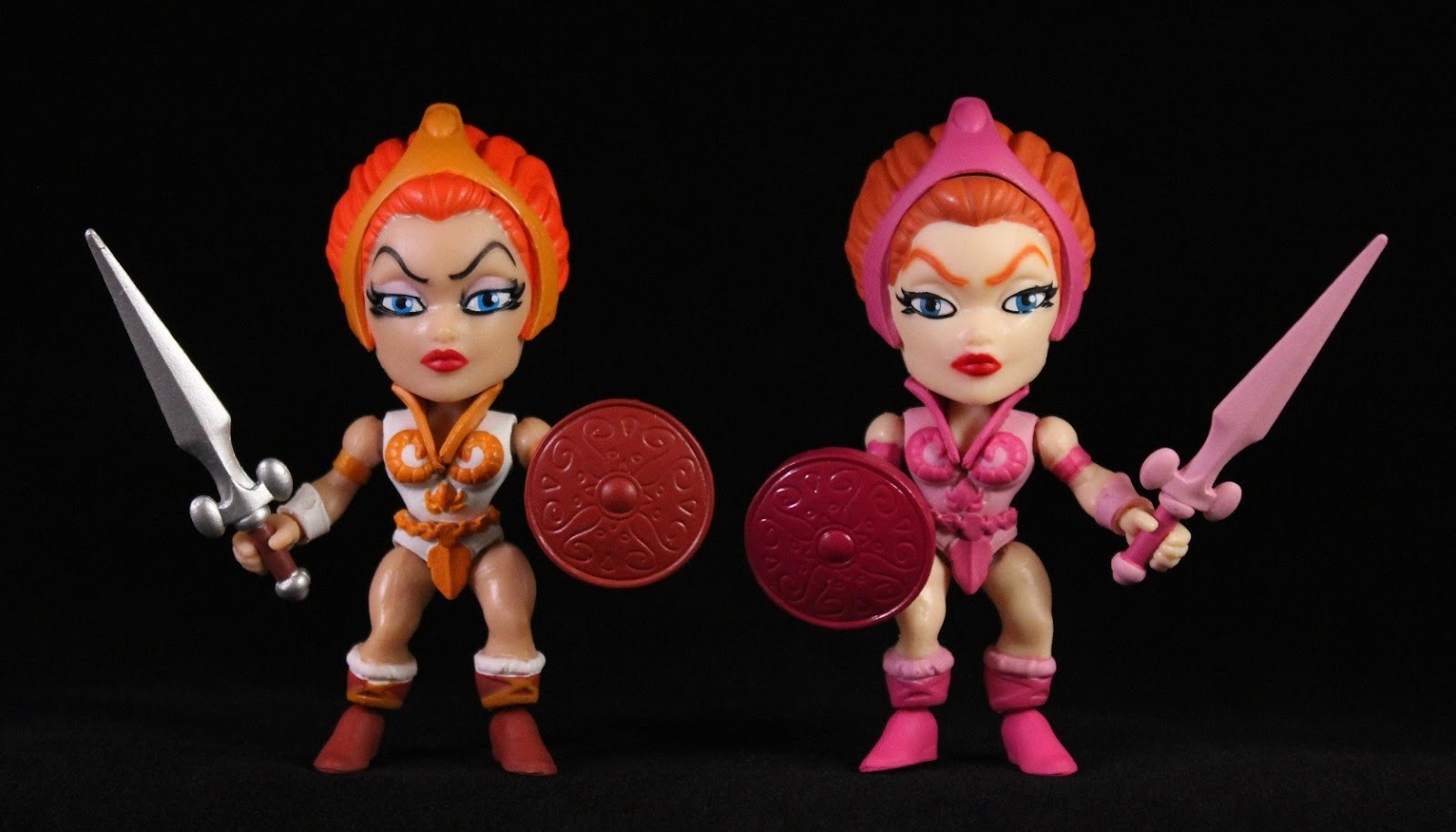 She's Fantastic: MOTU Action Vinyl Variants - TEELA & EVIL-LYN!