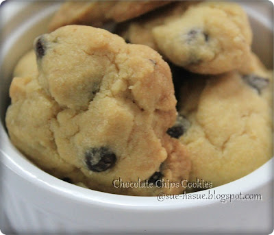 HaSue: I Love My Life: Resepi: Chocolate Chips Cookies