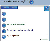 Skolestuens materialer: Dansk