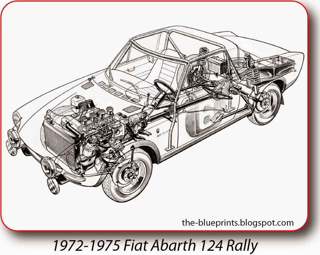 Vector Blueprints - Cars, Trucks, Busses and others: Fiat - Illustrations