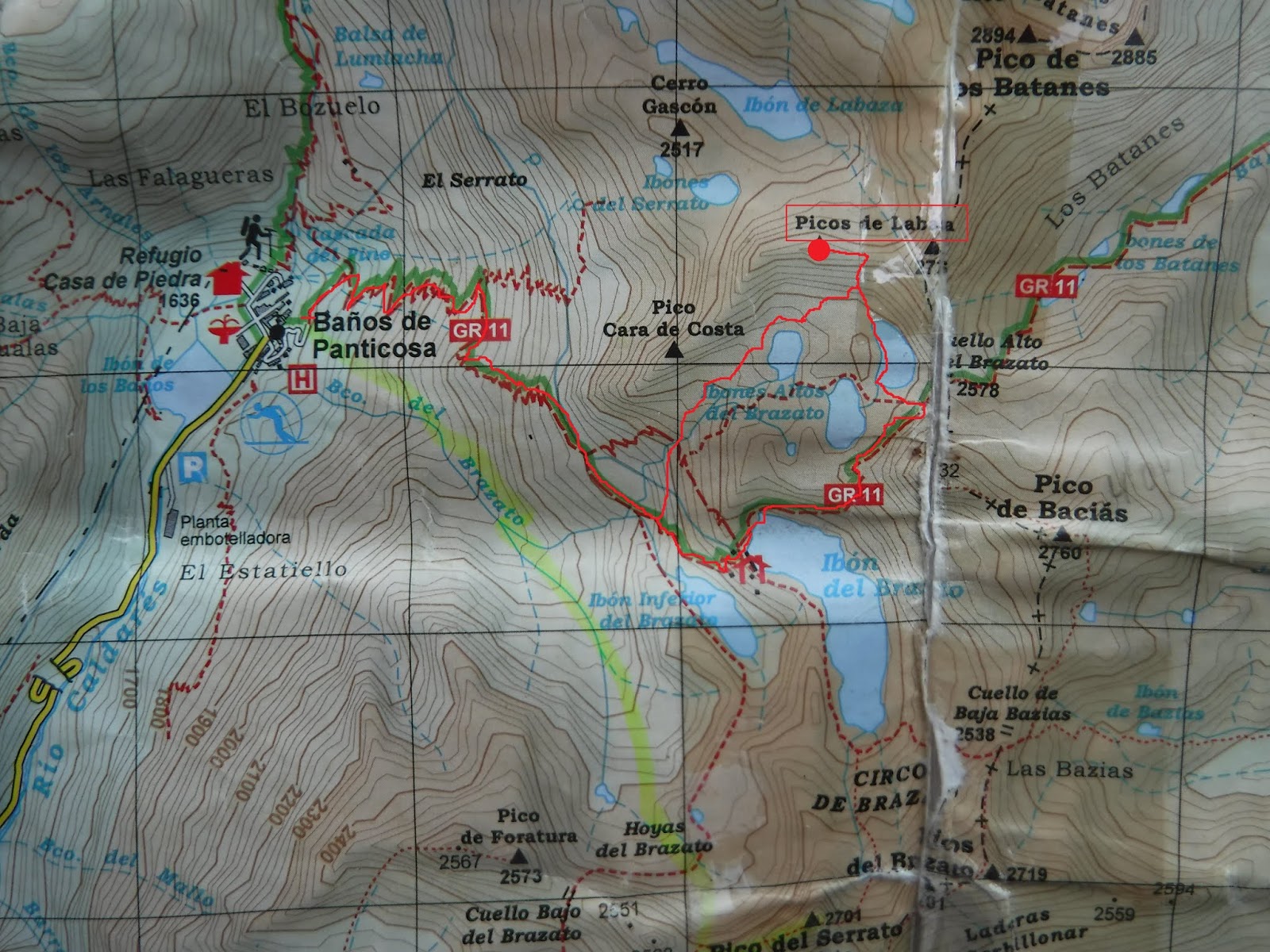 MONTAÑAS DE AYER Y DE HOY: PANTICOSA (Balneario) - Pico Labaza 2.767m