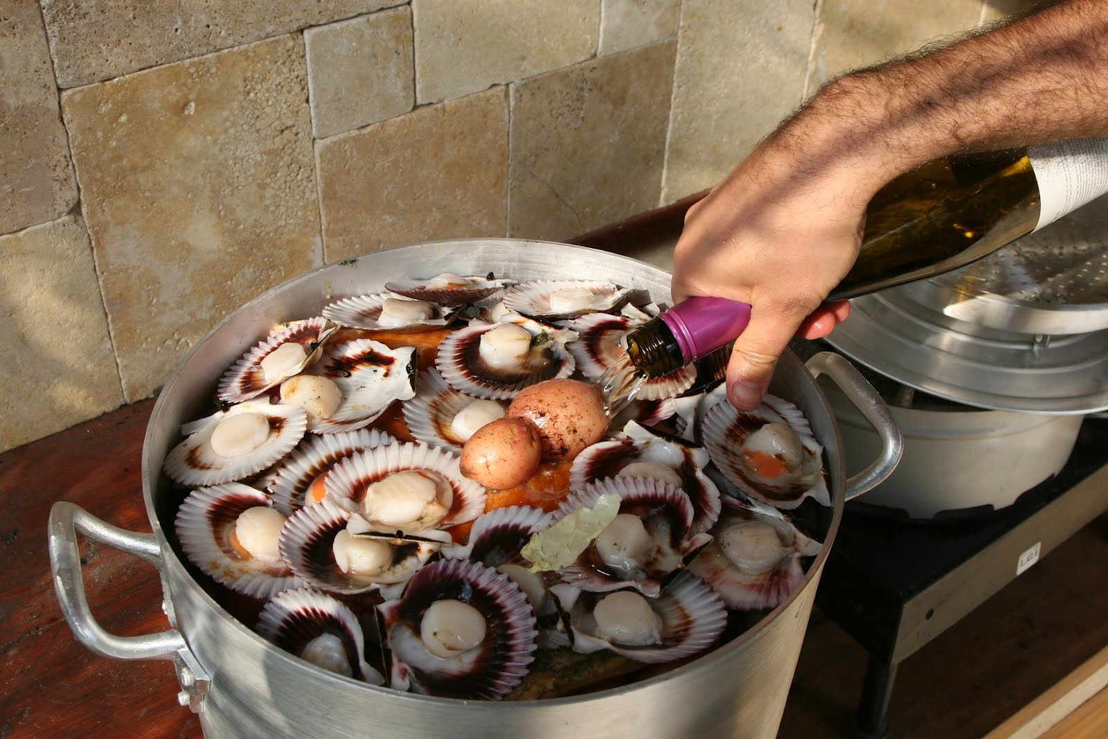 Emilio Deik: Curanto en Olla o Pulmay