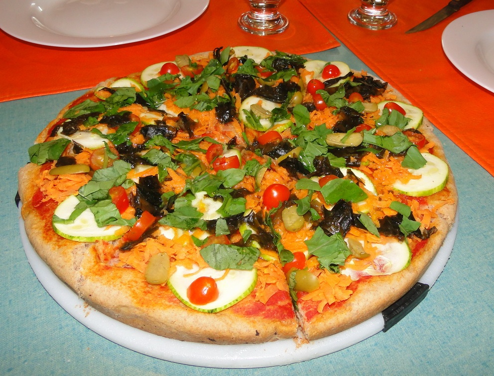 En Casa Cocinamos Todos: Pizza de vegetales