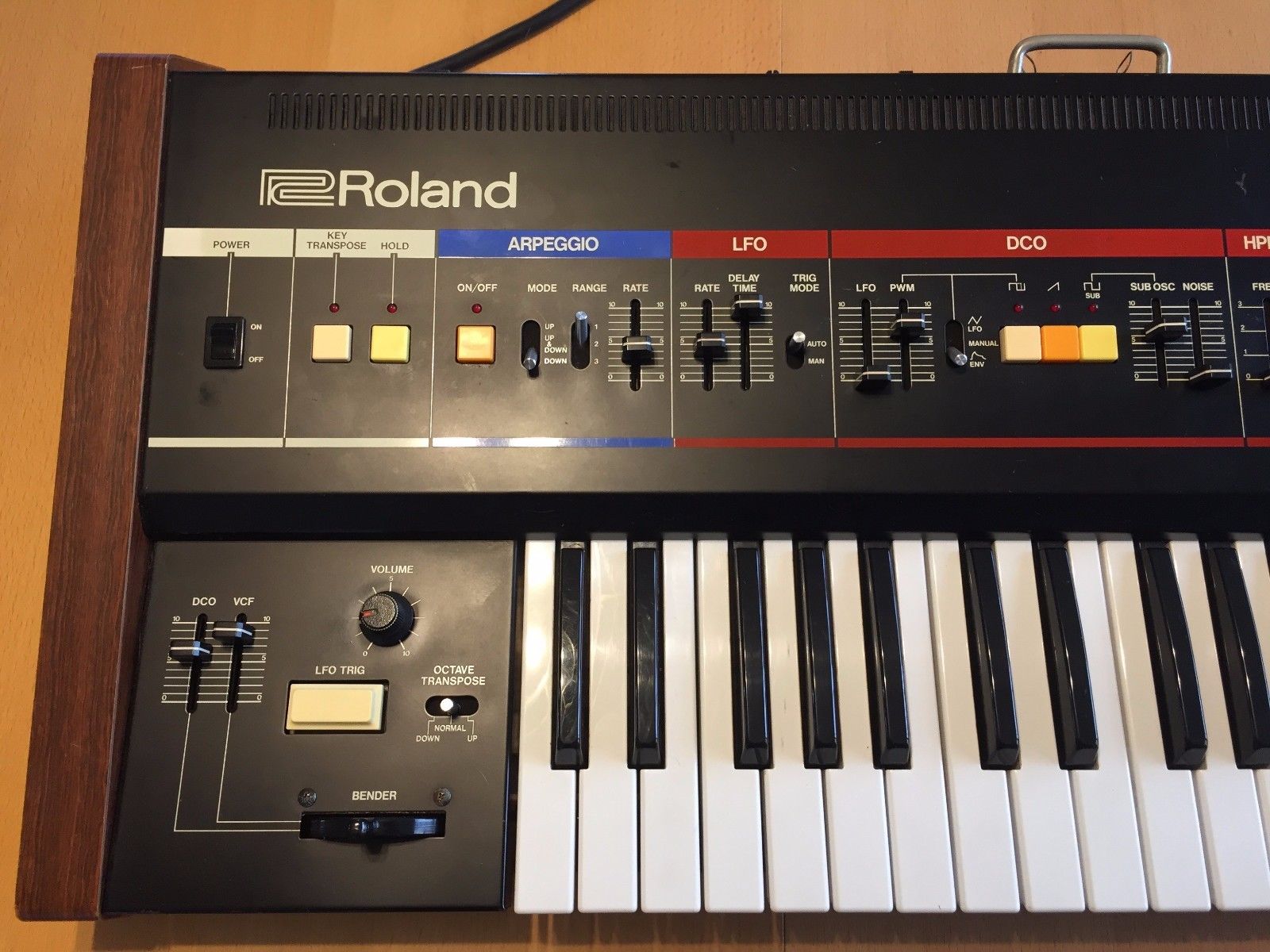 MATRIXSYNTH: Vintage Roland Juno 60 Synthesizer - MD-8 MIDI/DCB - JSQ ...