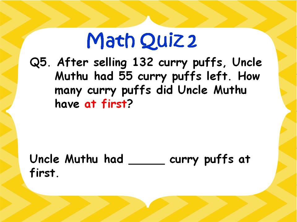 P2A Class Blog: Math Quiz 2