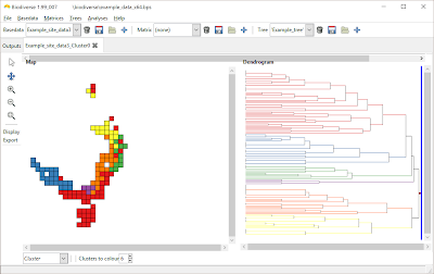 Biodiverse analysis software: Biodiverse now exports tree branch colours