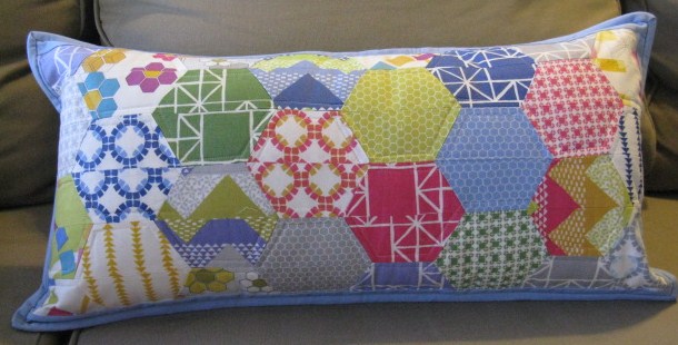 Half-Hexie Pillows on Parade - A Quilting Life