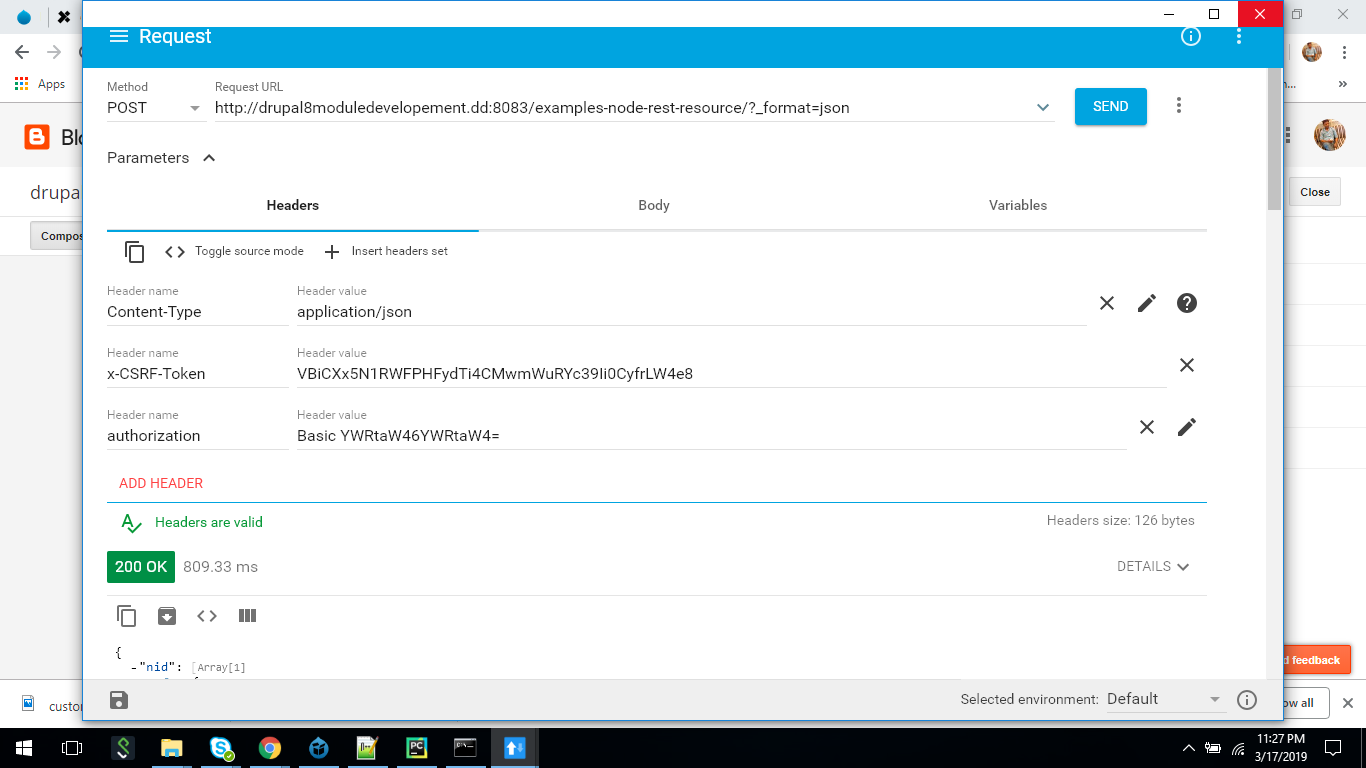drupal-learn: Custom REST Resource with GET and POST Method Drupal 8