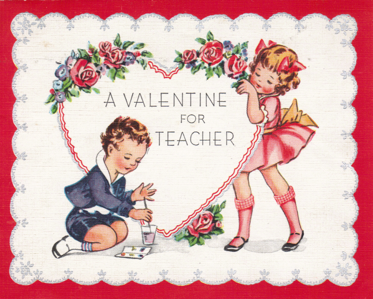 Two Crazy Crafters: Valentine For A Teacher