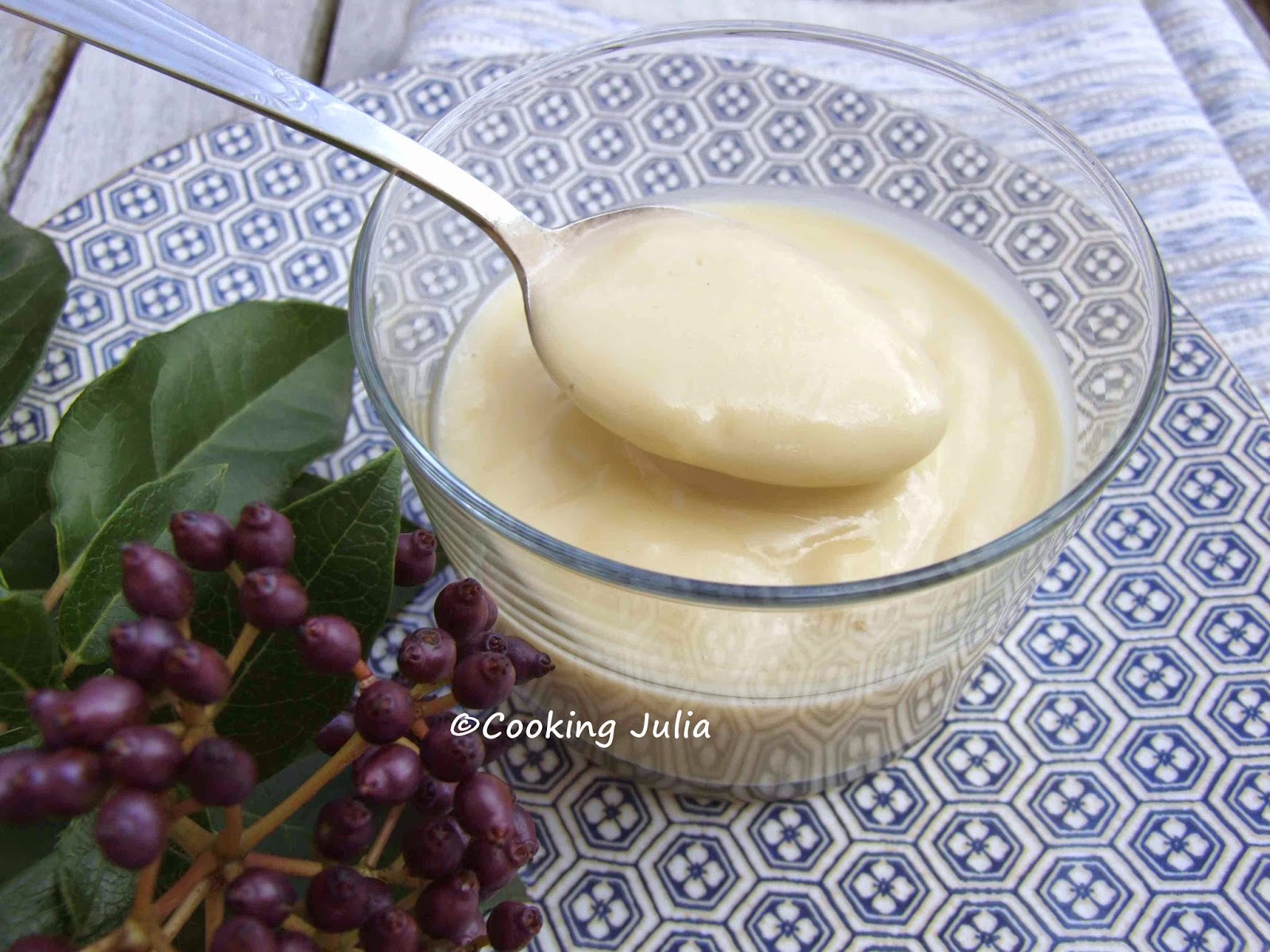 COOKING JULIA : CRÈME DESSERT AU LAIT DE COCO