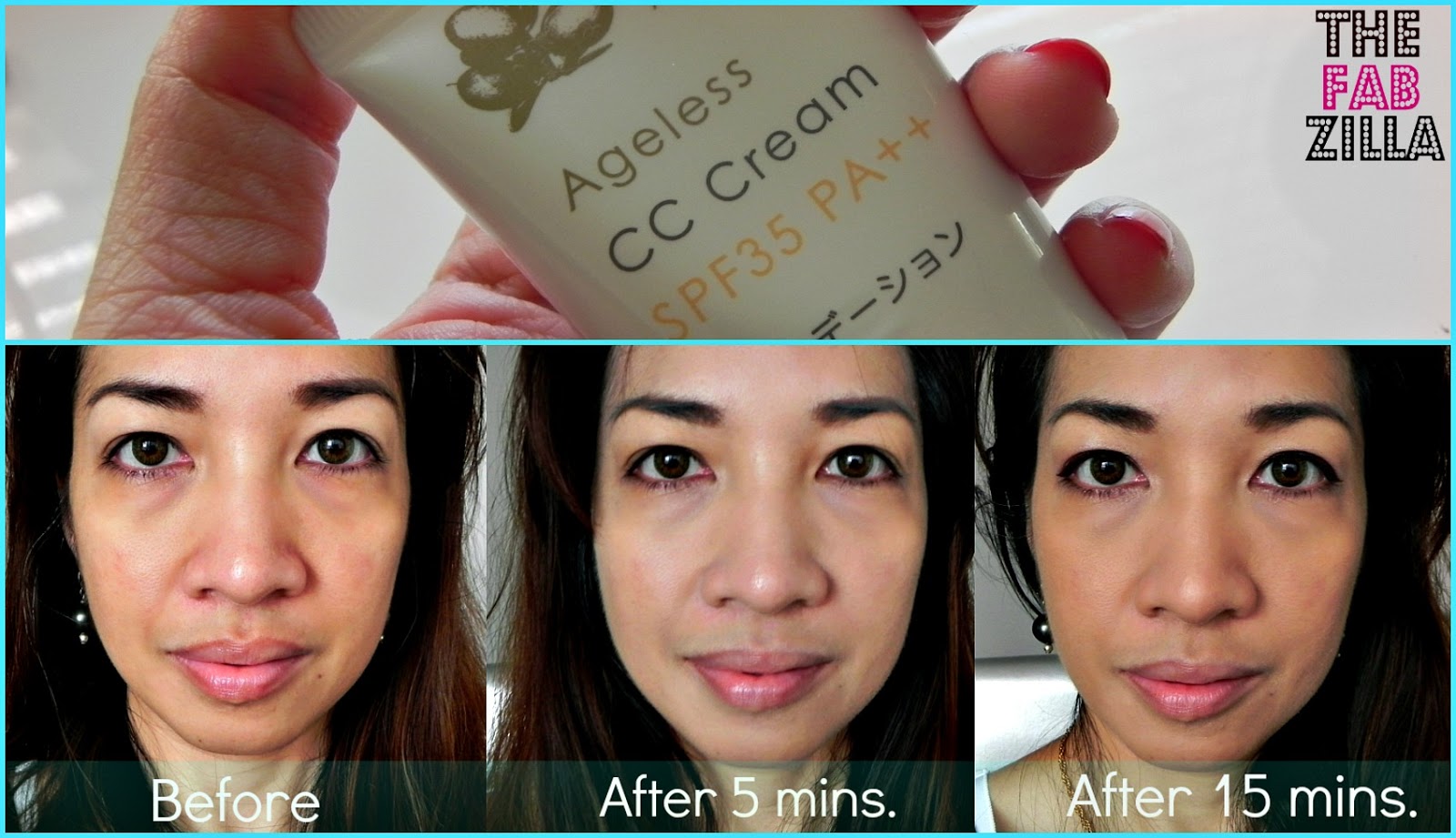 The Face Shop Ageless CC Cream SPF35 (Review, Photos) - thefabzilla