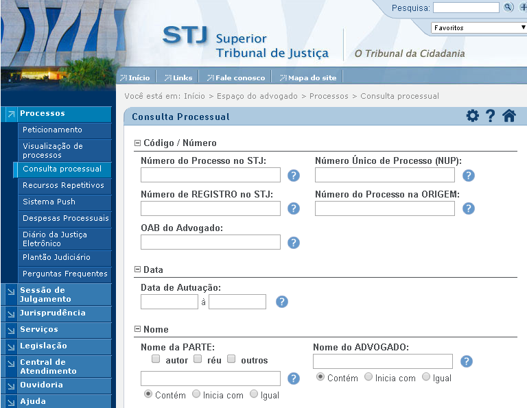 Jfrj Consulta Processual