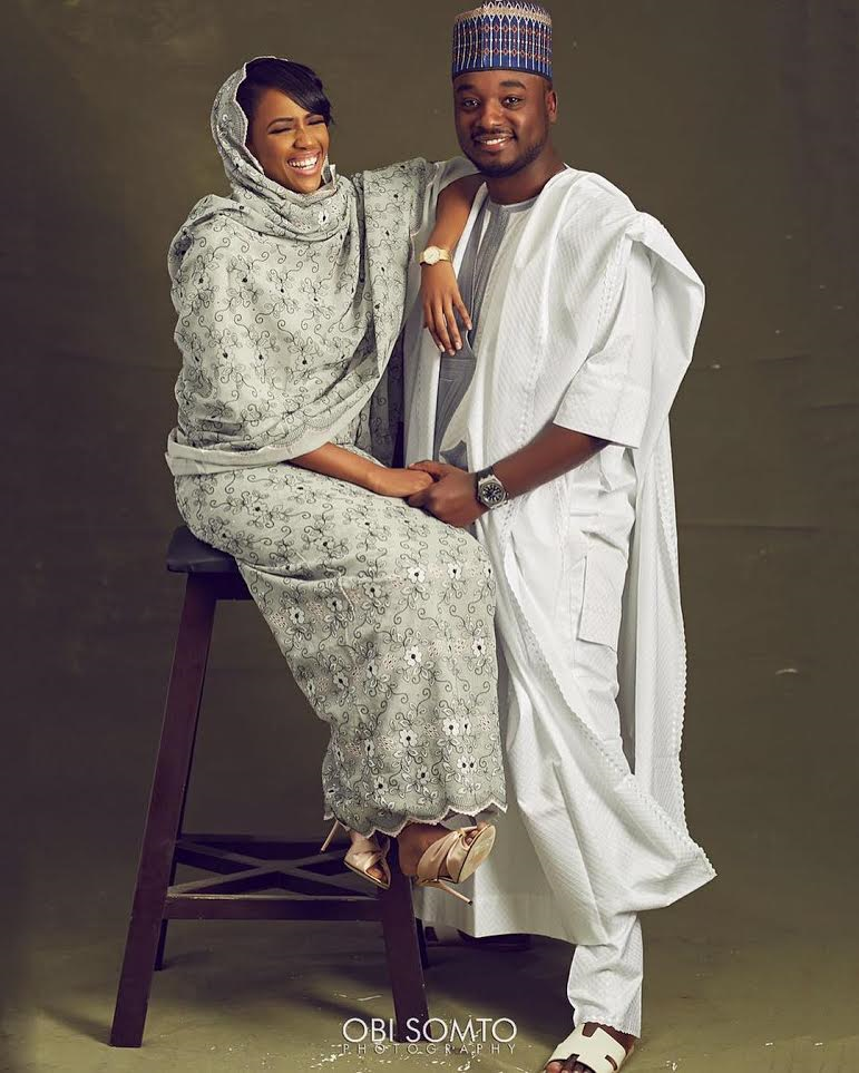 Pre-wedding photos of Alhaji Indimi's son and Fatima Sheriff