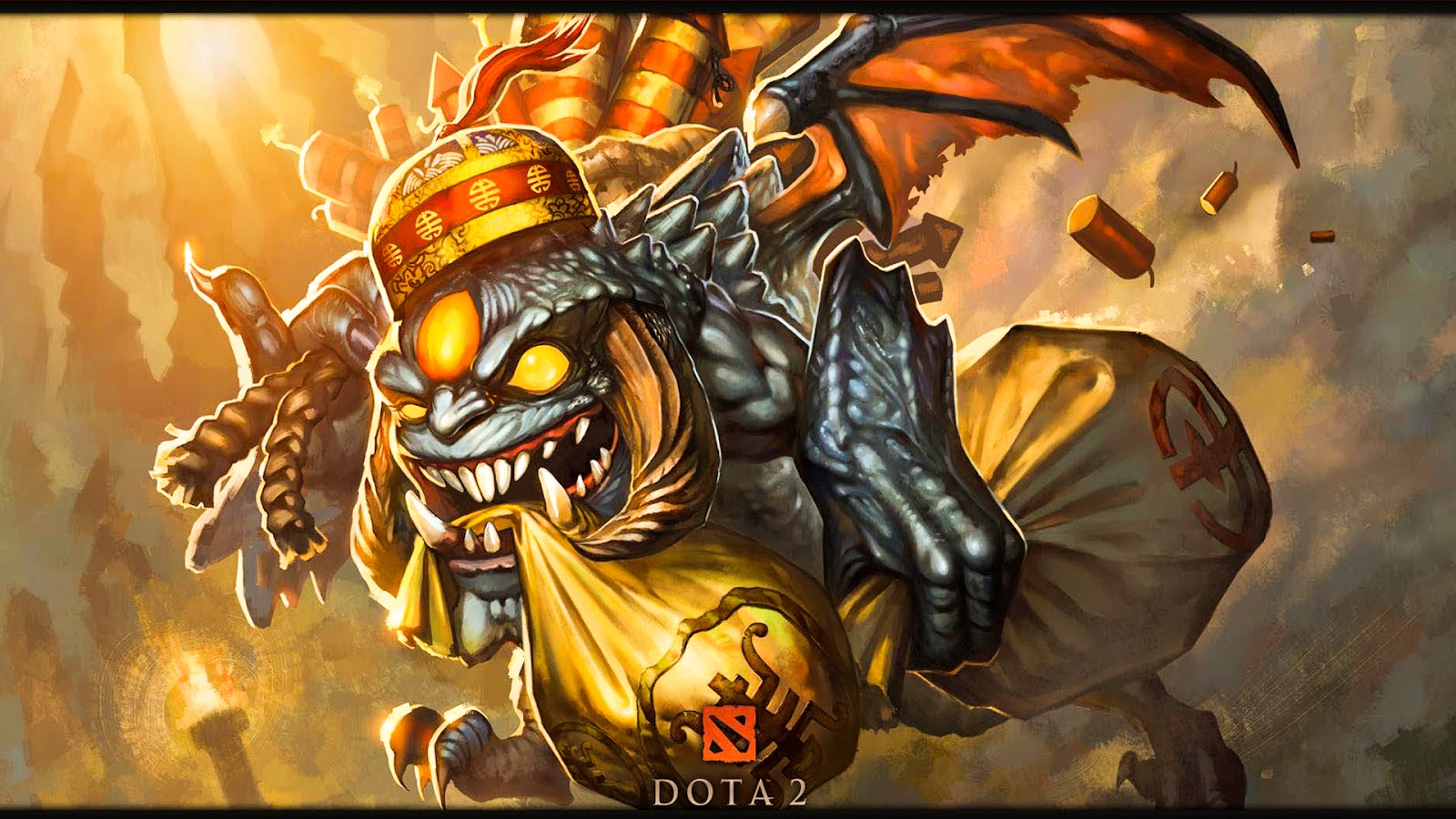 Dota 2 Chinese Roshan | Wallpapers Gen