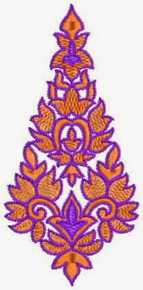 EmbDesignTube: Indian Native Style Embroidery Patch Designs