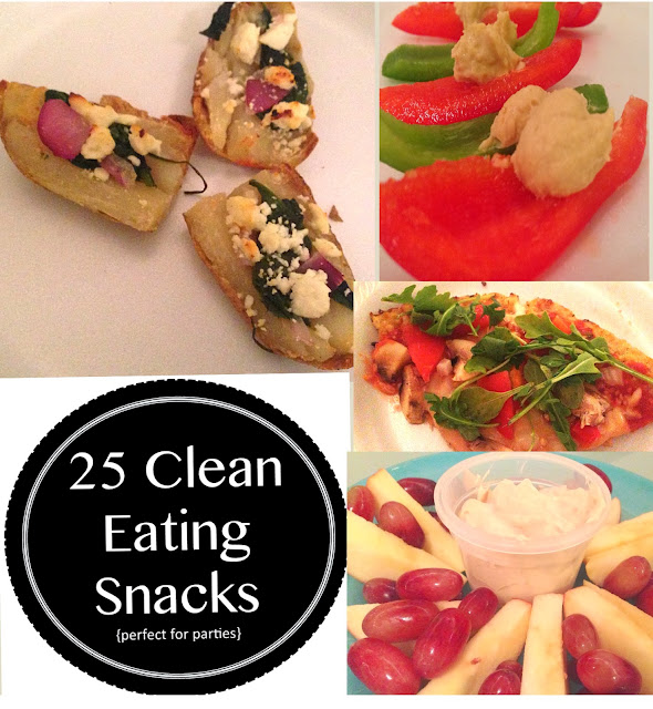 25 CLEAN EATING SNACKS! {perfect party foods} | LindsSays