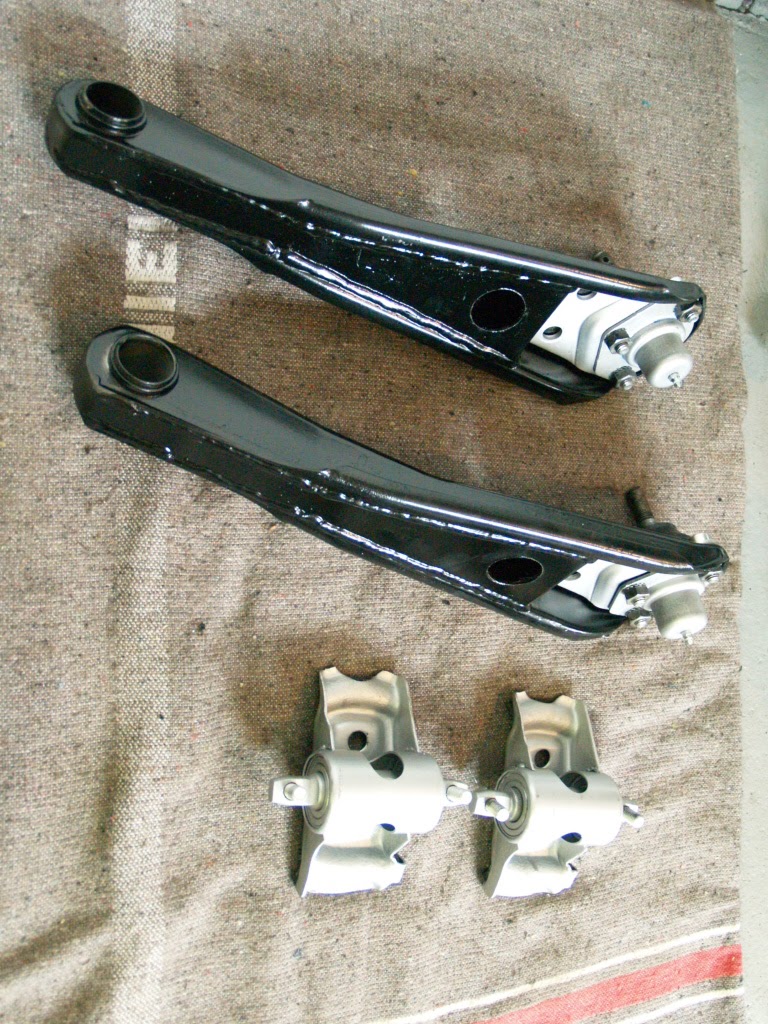 1970 Mustang Plain Jane Sleeper: Boxing Lower Control Arms