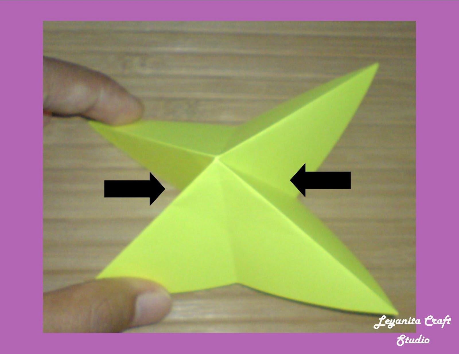Tutorial: Origami Bunga Tulip | Leyanita Craft Studio