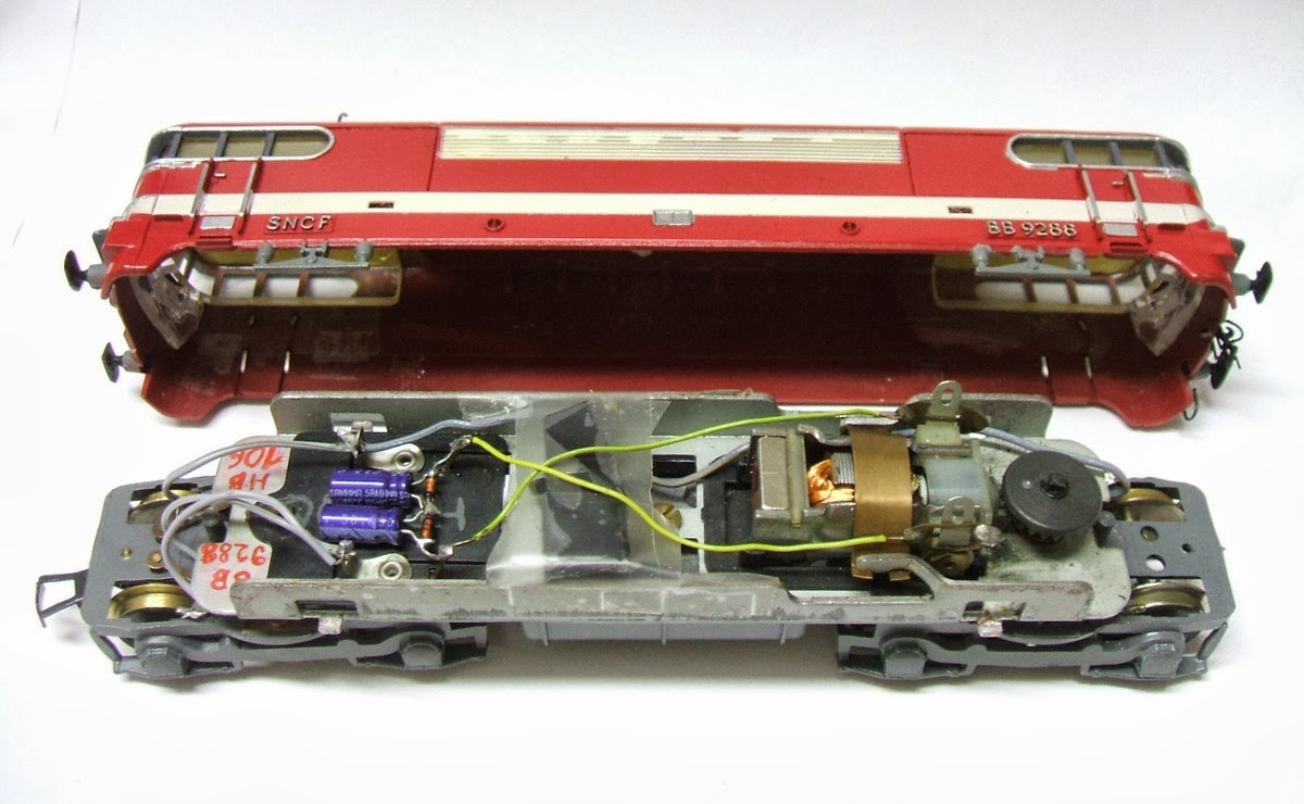 Le train d'olivier: Électrique BB 9288 Capitole Jouef