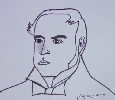 FOTOS Y FIGURAS: DIBUJO DE SIMON RODRIGUEZ PARA PINTAR