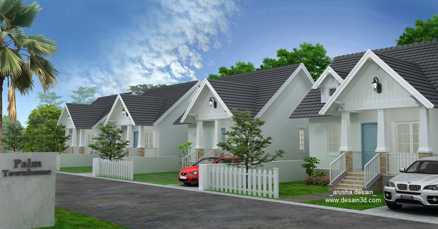 Jasa Desain Cottage Rumah Kayu Pondok Wisata - ARUSHA DESAIN 3D