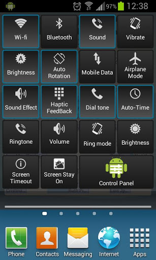 Control Panel para Android ~ Genesis Store