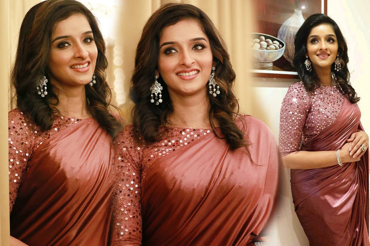 Sowmya Menon Look Elegant Saree Pics