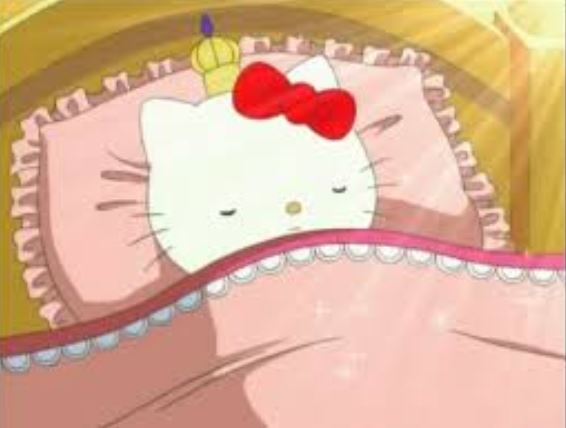 GAMBAR HELLO KITTY TIDUR Sleeping Hello Kitty So Cute Pics - Gambar ...