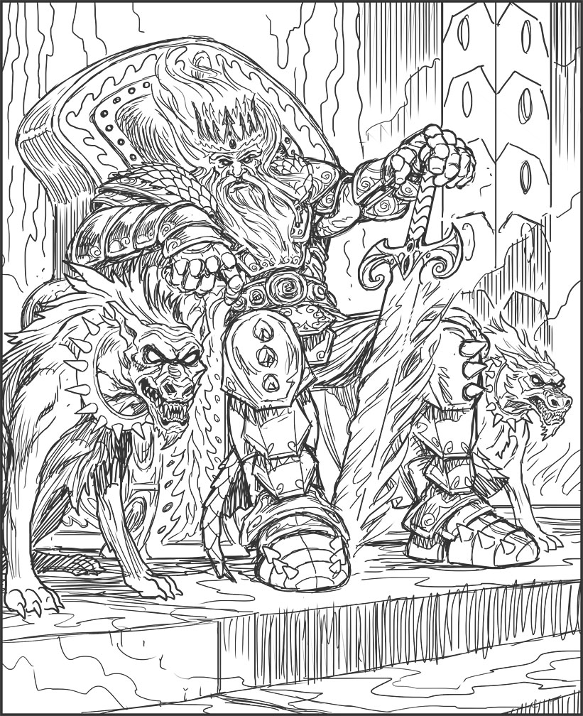 THE ART OF JIM NELSON: The Fire Giant King