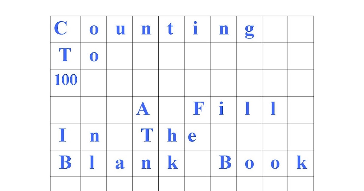 Classroom Freebies: Counting to 100: Fill in the blank monthly grids