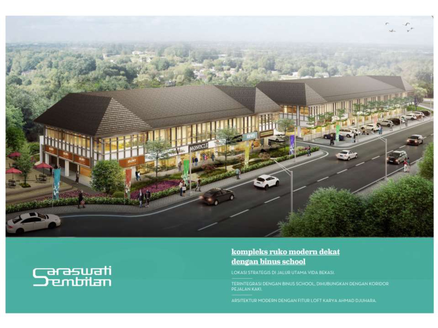 Vida Bekasi : Cluster Botanica, Ruko Pasar Anyar, Ruko Saraswati ...