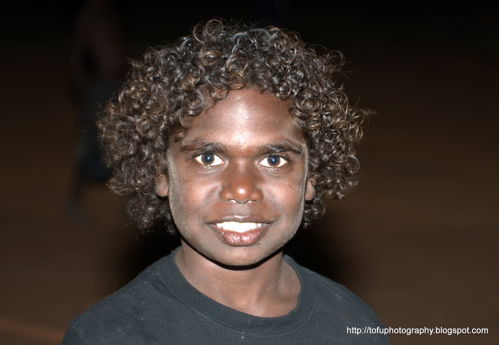 Tofu Photography: An Aboriginal boy in Gapuwiyak, Northern Territory