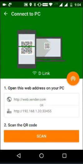 How to transfer file from Smartphone Xender to Web browser Pc. - T-tech ...