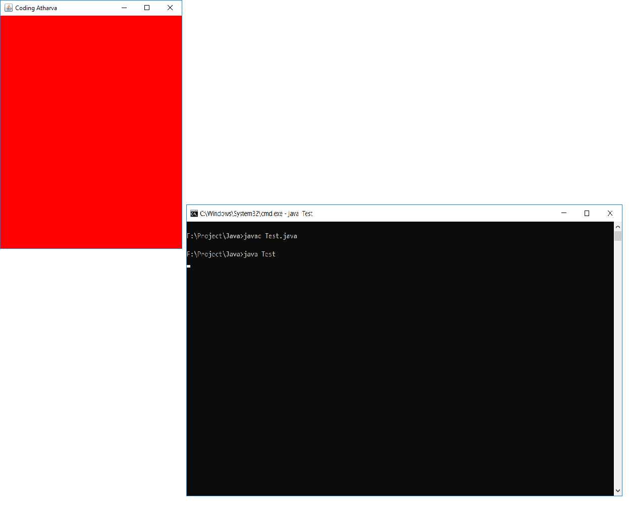 97 How To Create Frame In Java Awt By Extending Frame Class ~ Coding Atharva