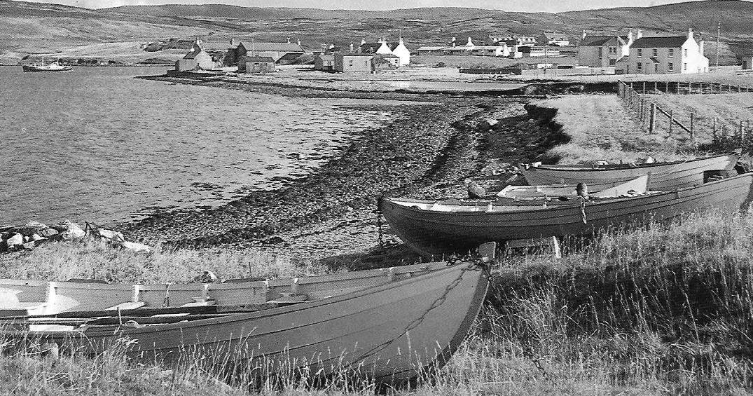 Tour Scotland: Old Travel Blog Photograph Airth Shetland Islands Scotland