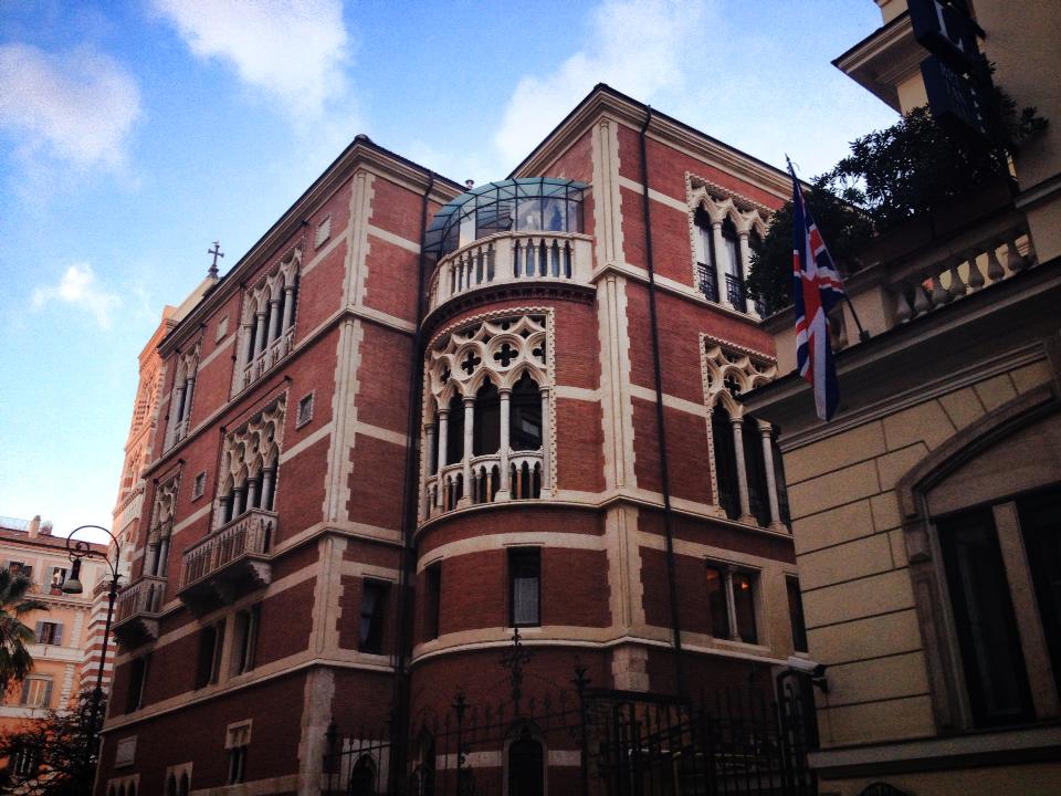 St. Paul's within the Walls, an American Episcopal church in Rome.